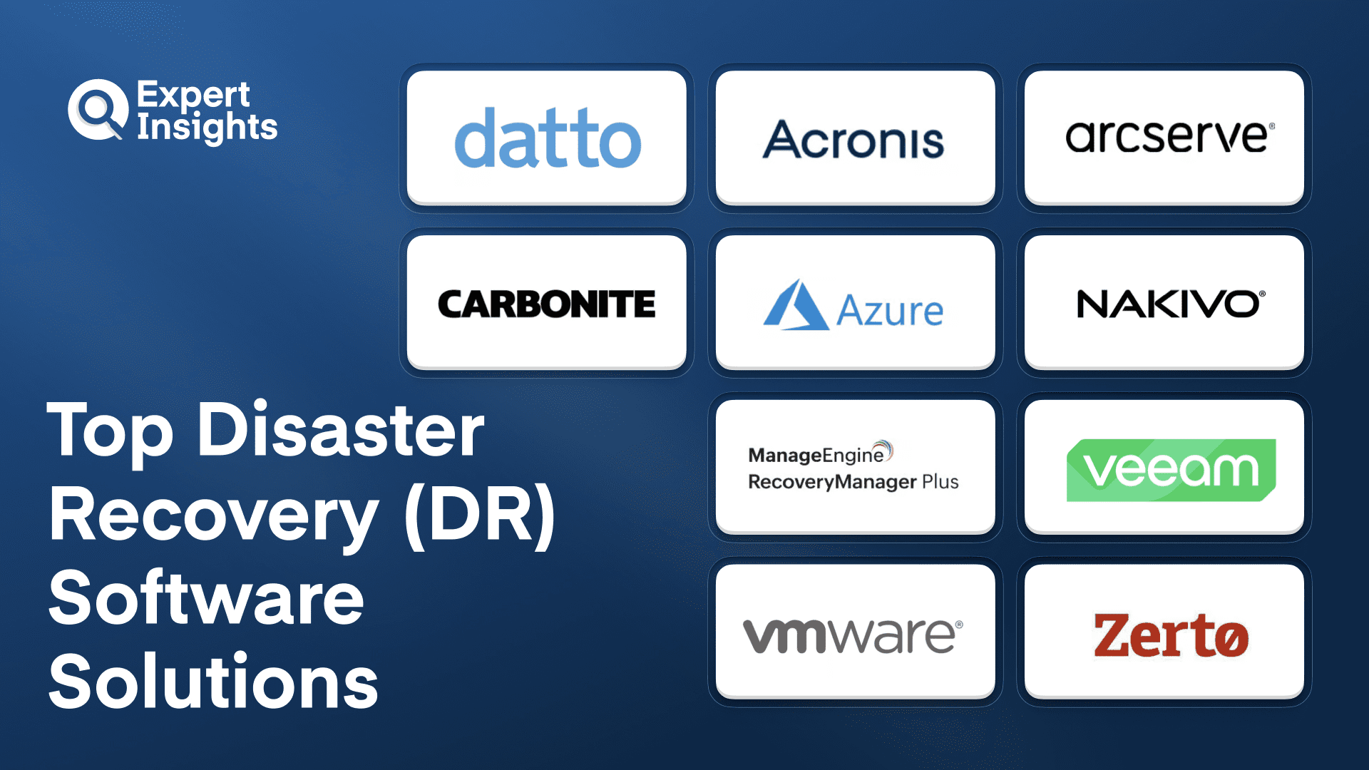 The Top 10 Disaster Recovery (DR) Software Solutions